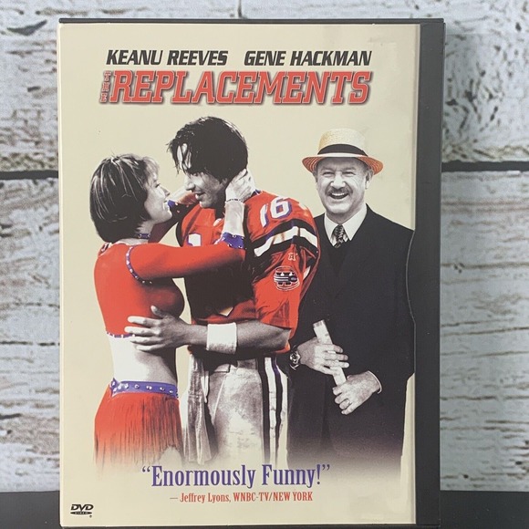 Media | The Replacements Dvd 200 Snapcase Gene Hackman Keanu Reeves ...
